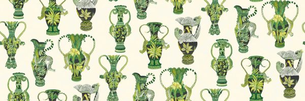 Khulu Vases Wallpaper 109/12056 by Cole & Son