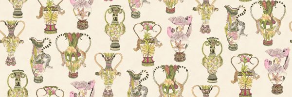 Khulu Vases Wallpaper 109/12057 by Cole & Son
