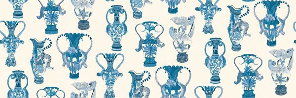 Khulu Vases Wallpaper 109/12059 by Cole & Son