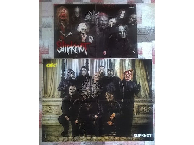 SLIPKNOT - 2 POSTERA