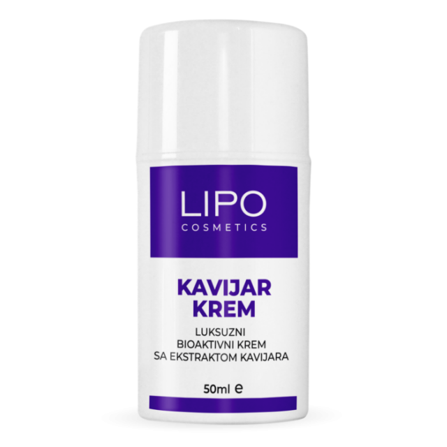 LIPO KAVIJAR KREMA 50ML
Opis
INFORMACIJE
NALOG
SERVIS
KORISNI LINKOVI