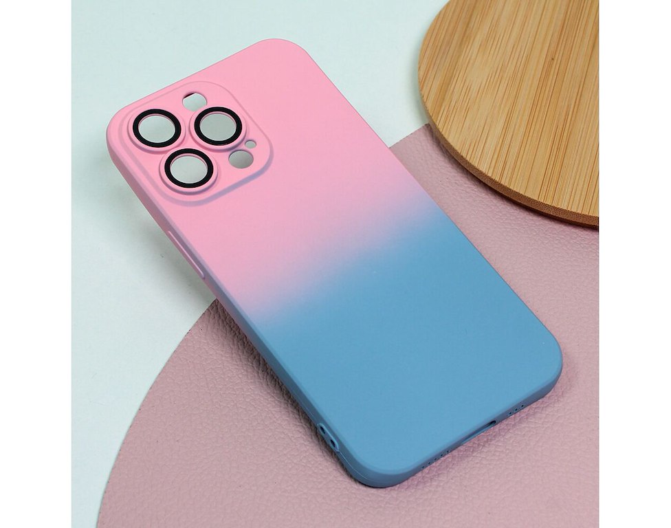 Futrola Rainbow Spring - iPhone 13 Pro roze plava