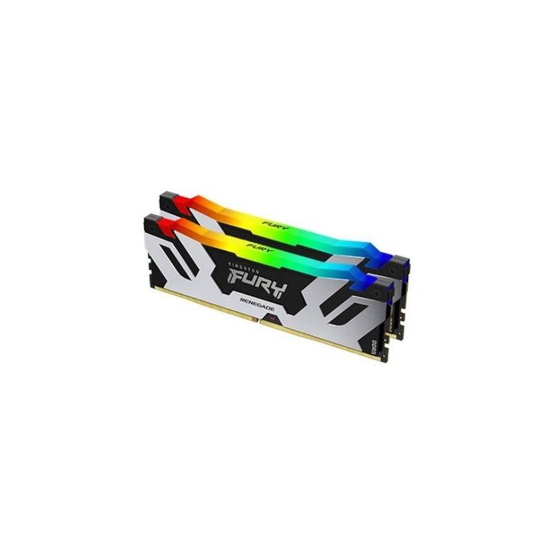 Kingston DIMM DDR5 64GB (2x32GB kit) 6000MT/s KF560C32RSAK2-64 FURY Renegade Silver RGB
