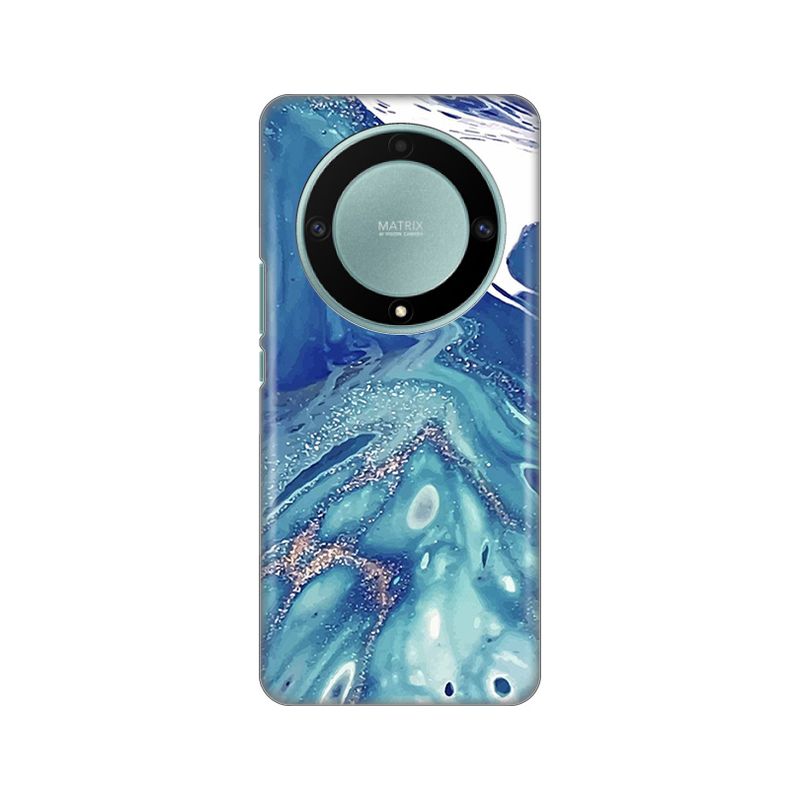 Maskica Silikonska Print za Honor Magic 5 Lite Blue Marble