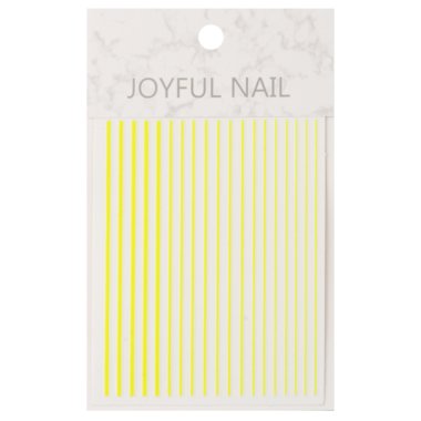 Strip trake za nail art Neon Yellow