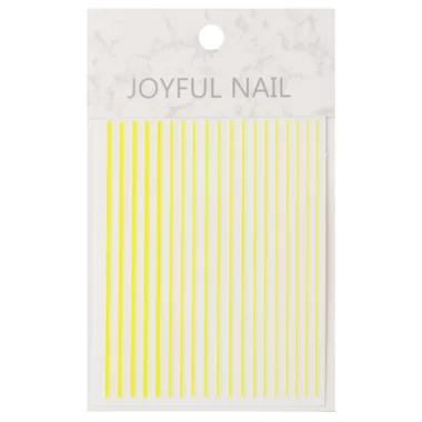 Strip trake za nail art Neon Yellow