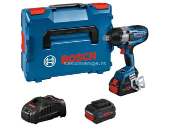 Bosch Akumulatorski udarni odvrtač GDS 18V-1050 H, 18V, 2 x 8,0 Ah ProCORE + L-BOXX