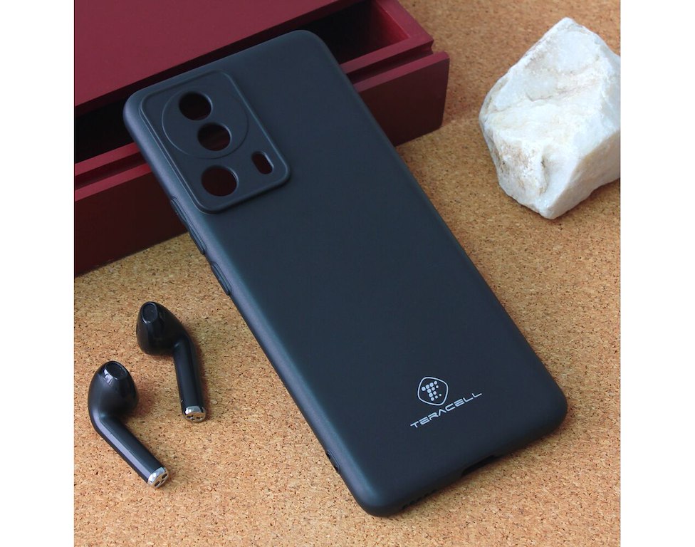 Silikonska futrola Teracell ultra tanka (skin) - Xiaomi 13 Lite mat crna