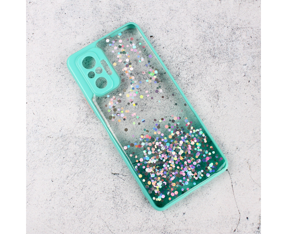 Futrola Frame Glitter - Xiaomi Redmi Note 10 Pro/Redmi Note 10 Pro Max mint