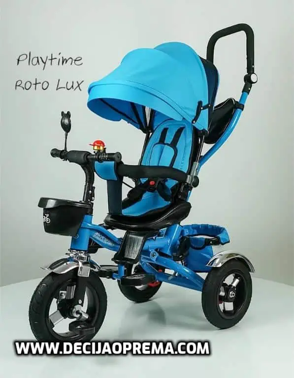 Tricikl Playtime Roto Lux Plavi