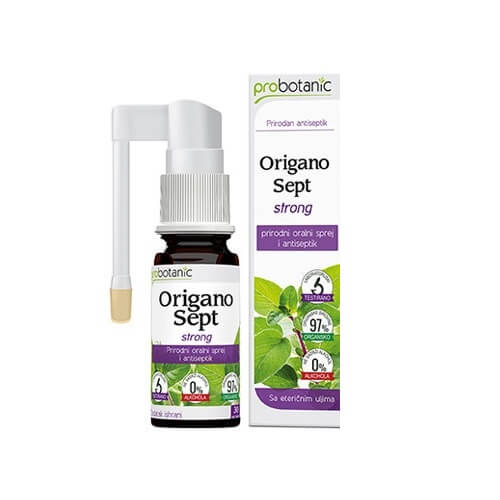 PROBOTANIC ORIGANO SEPT STRONG SPREJ ZA GRLO 30ml