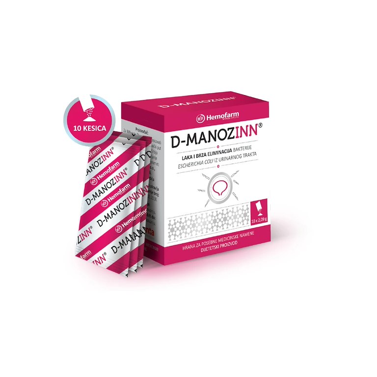 D-MANOZINN® kesice 10×2,09g