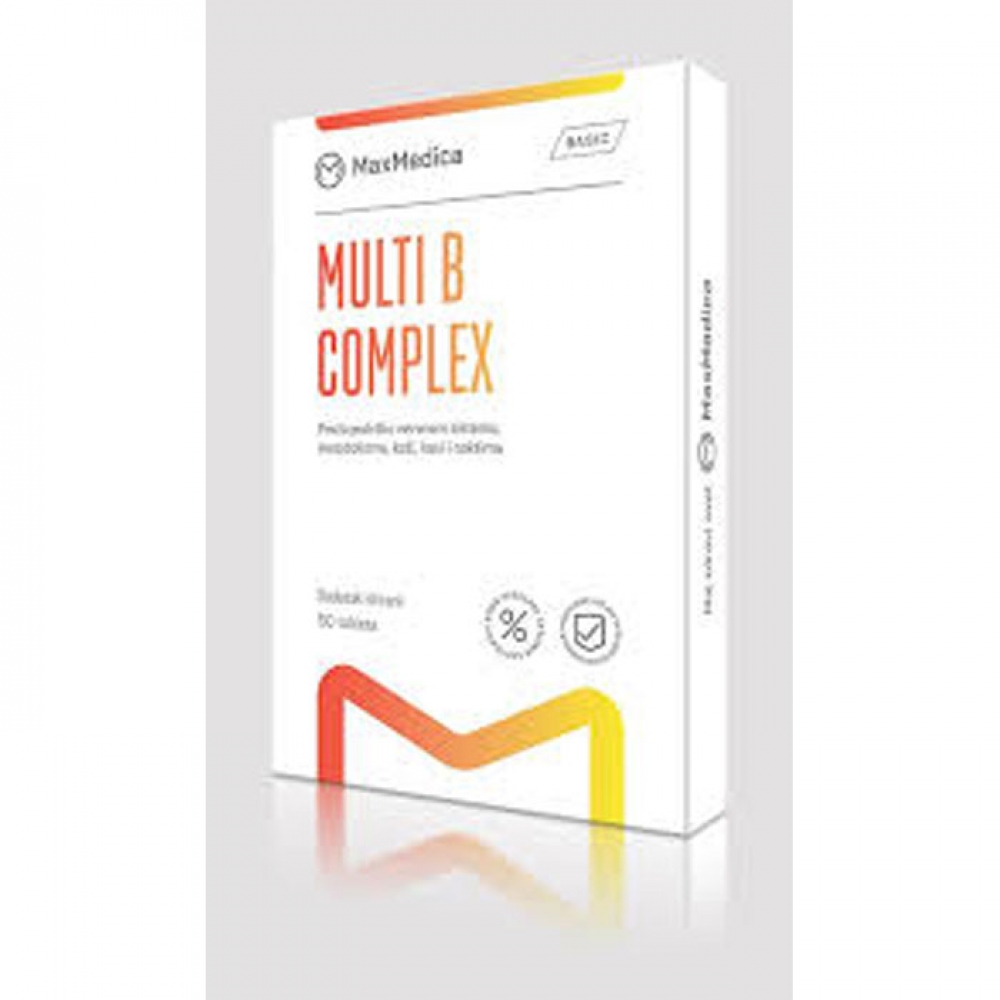 MAXMEDICA MULTI B COMPLEX tabl a50