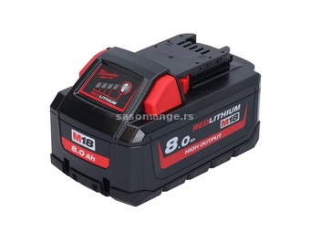 Baterija LI-ION M18HB8 18V 8Ah HIGH OUTPUT Milwaukee 4932471070