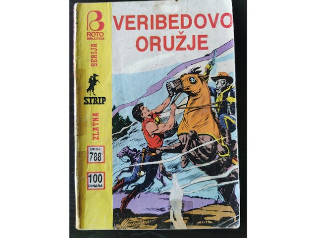 ZLATNA SERIJA ZS 788 - ZAGOR - VERIBEDOVO ORUŽJE