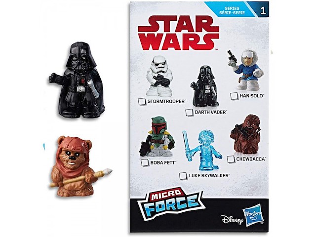 Star Wars figurice u kesici