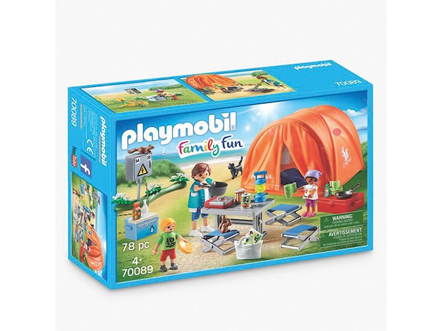 Playmobil Family Fun  - Kampovanje