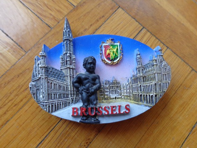 BRISEL BRUSSELS, magnet za frizider (3)