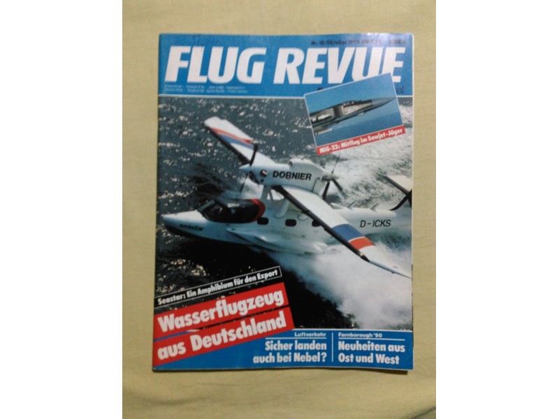 Flug Revue, oktobar 1990