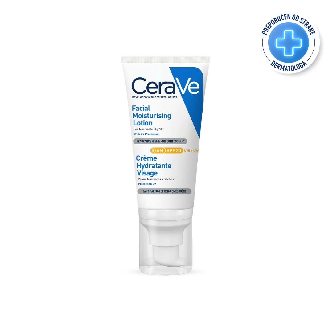 CeraVe® Facial AM Hidratantna Krema za Lice sa SPF 30; 52 mL