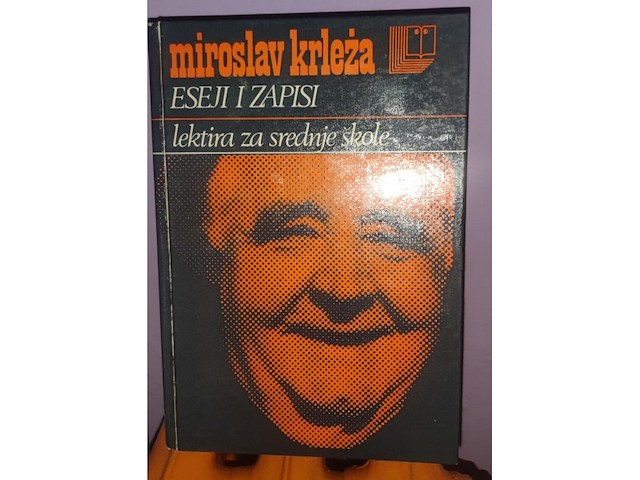 Miroslav Krleža, Eseji i zapisi (tvrd povez)