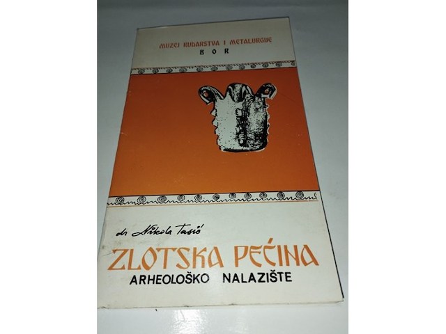 Zlotska pecina arheolosko nalaziste-dr.Nikola Tasic