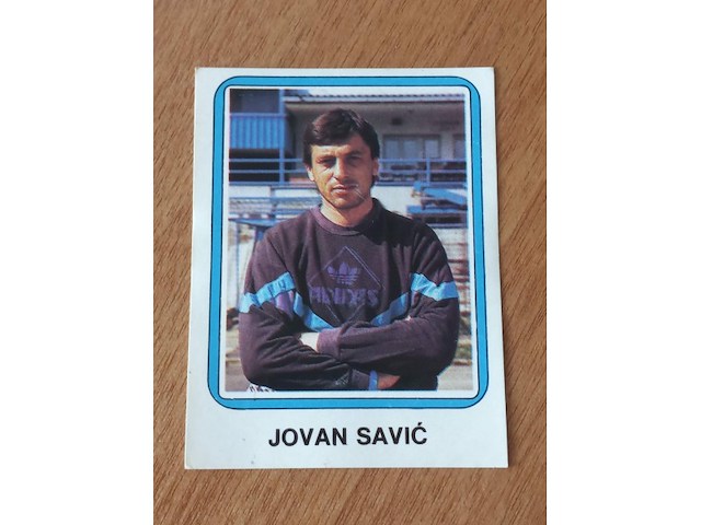 Fudbal 90 / 91 - Broj 26 - Jovan Savić -