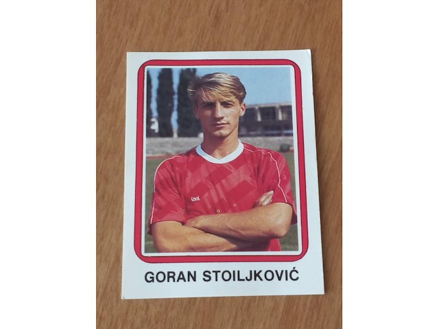 Fudbal 90 / 91 - Broj 82 - Goran Stoiljković - ODLIČNA
