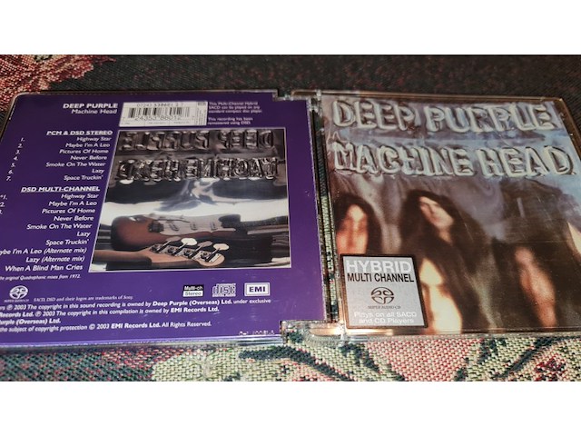 Deep Purple - Machine head SACD , ORIGINAL