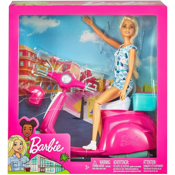 Barbie lutka sa skuterom