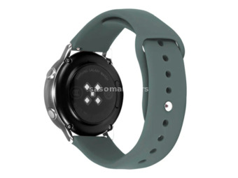 Narukvica plain za smart watch 22mm tamno siva