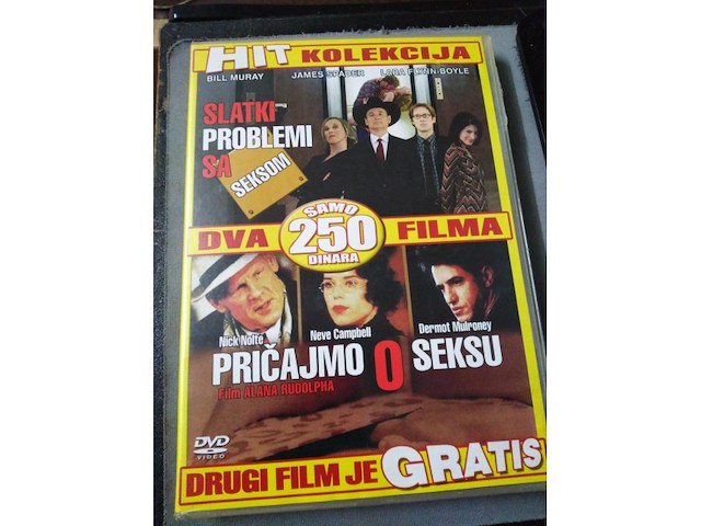 Slatki problemi sa seksom i Pricajmo o seksu DVD