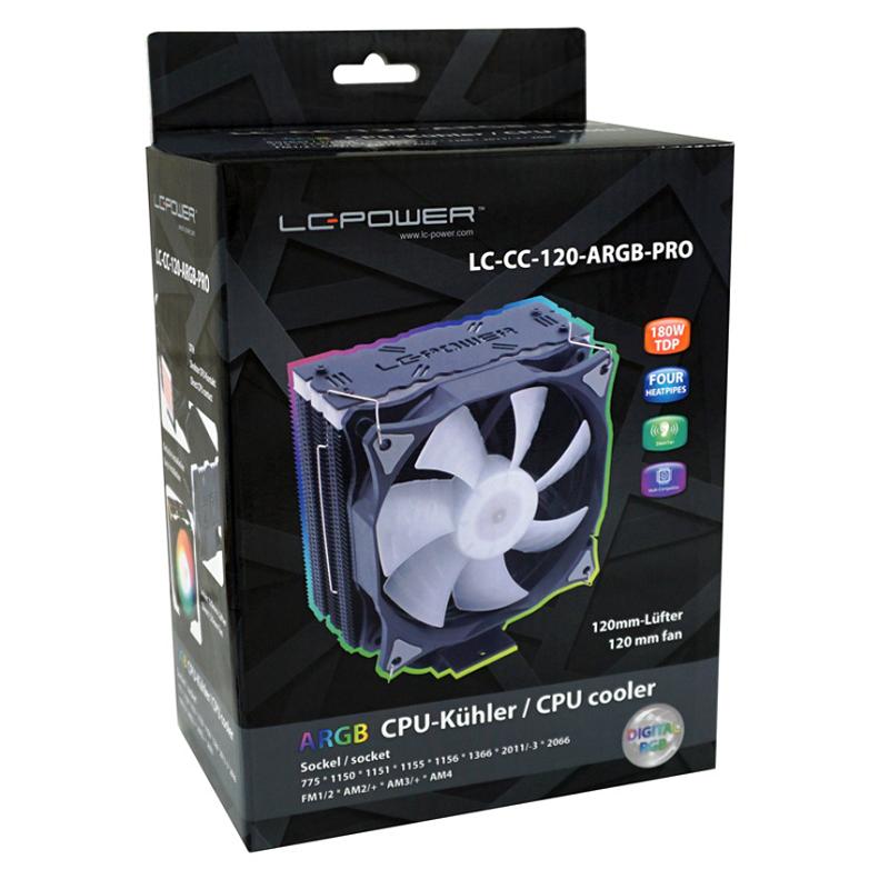 LC Power Cosmo Cool LC-CC-120-ARGB-PRO – Ready AM5/LGA1700