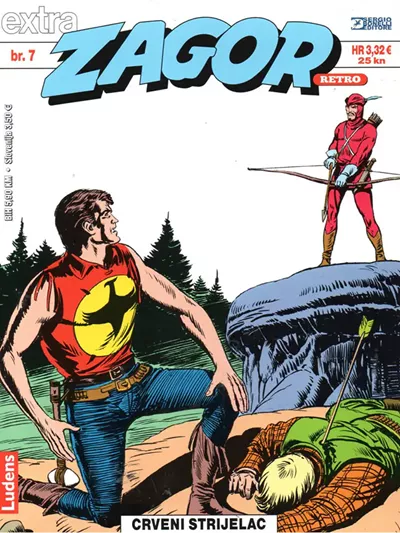 Ludens Zagor extra retro 7 - Crveni strijelac