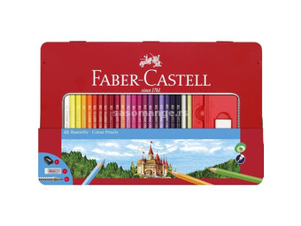 Drvene bojice Vitez metalna kutija 1/48 Faber Castell