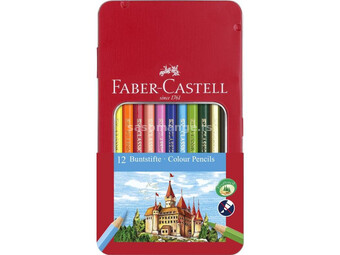 Drvene bojice Vitez metalna kutija 1/12 Faber Castell