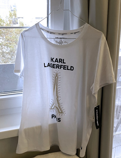 POPUST! Karl Lagerfield majica M (moze i L) NOVA