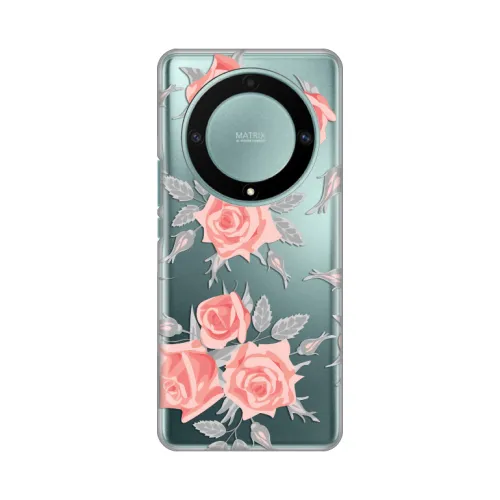 Silikonska futrola - maska print Skin za Huawei Honor Magic 5 Lite Elegant Roses