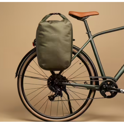 Vodootporna biciklistička torba 20L Zelena