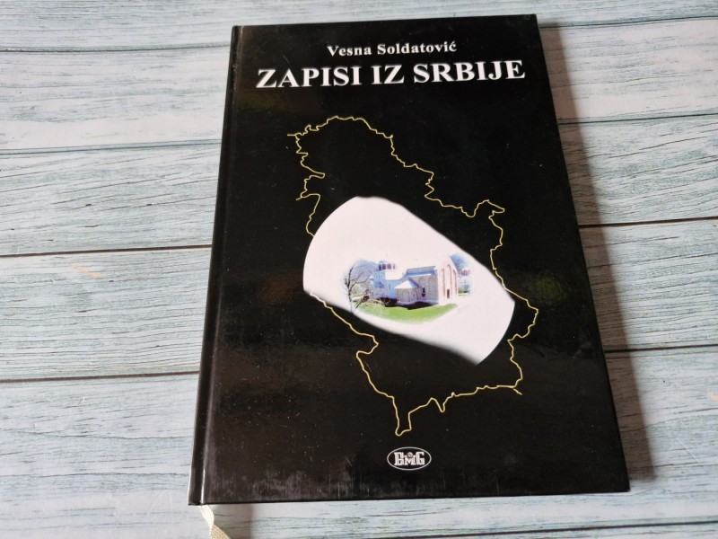 ZAPISI IZ SRBIJE - VESNA SOLDATOVIĆ posveta autorke