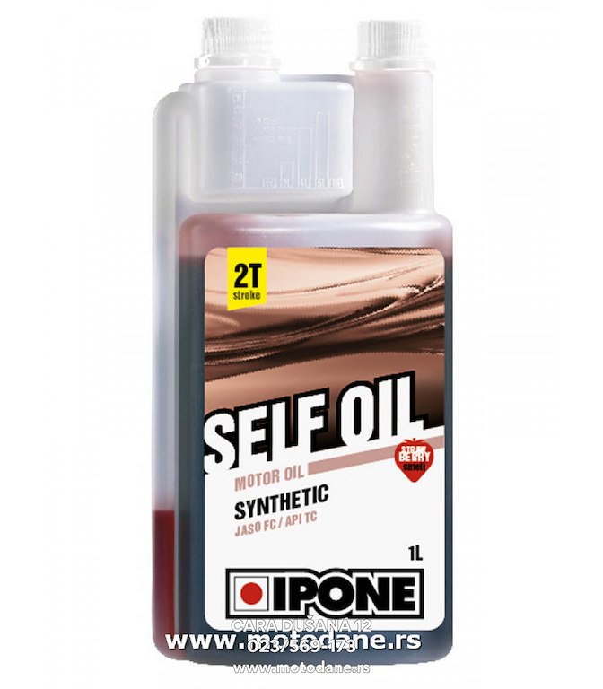 Ipone 2t Self Oil 1L sa dozerom jagoda