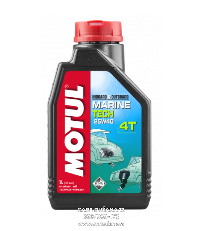 Motul Inboard Outboard Tech 4T 25W40