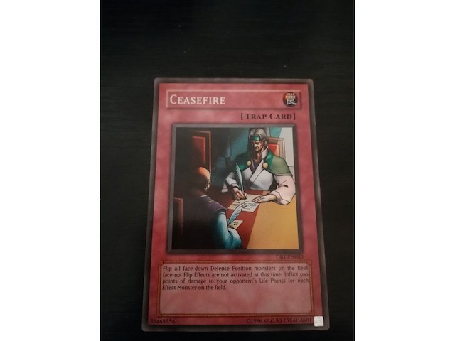 Yu-GI-OH!- Ceasefire (Super rare)