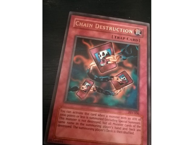 Yu-GI-OH!- Chain Destruction ( Ultra rare)