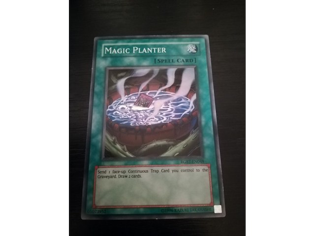 Yu-GI-OH!- Magic Planter (Super rare)