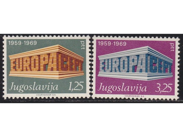 Jugoslavija 1969 Evropa-CEPT čisto