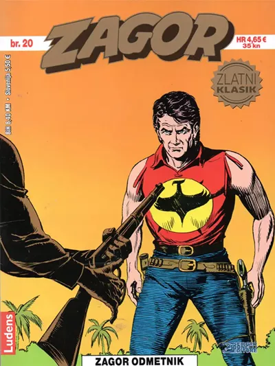 Ludens ZAGOR ZLATNI KLASIK 20 korica C - Zagor odmetnik