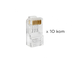 Konektor RJ45 CAT6 8P8C JWD-AD81 10 kom