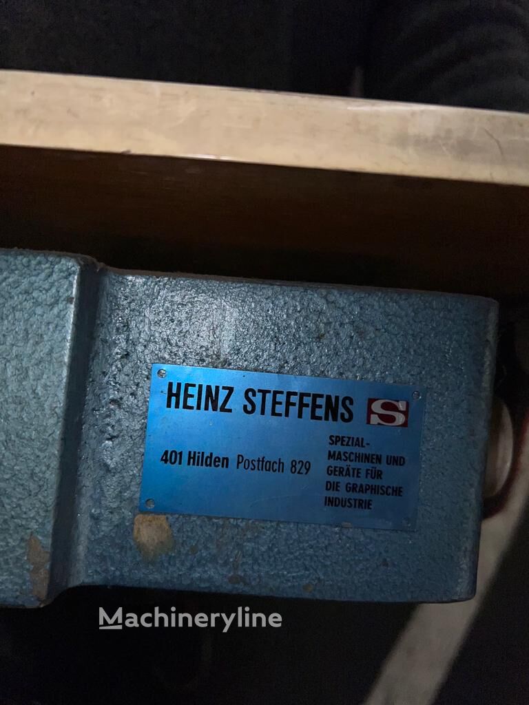 Heinz Steffens mašina za rezanje papira