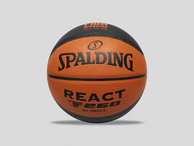 Spalding TF250 FIBA kožna lopta za košarku SPORTLINE